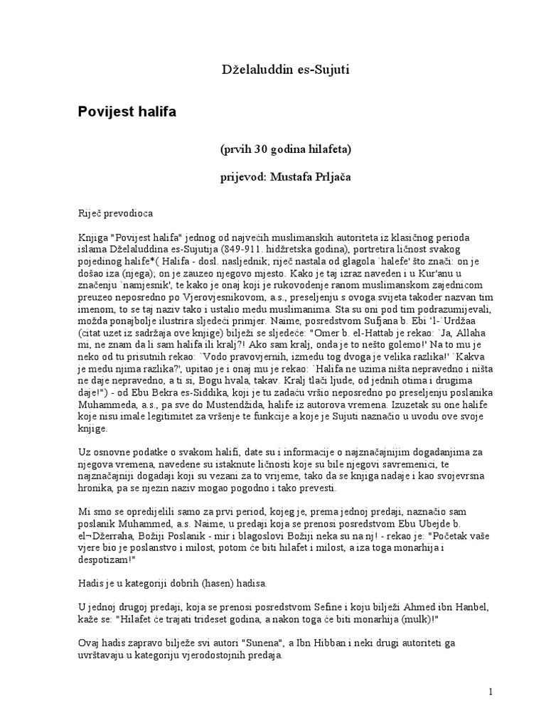 Povijest Halifa | PDF