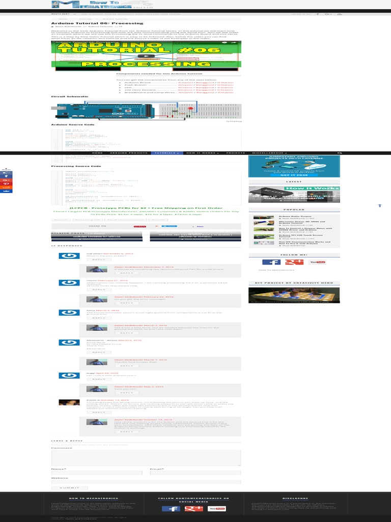 Arduino Circuits And Projects Guide Elektor Pdf Arduino