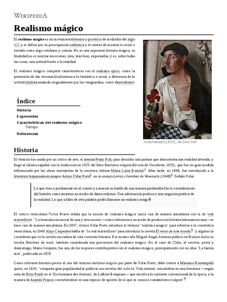 Realismo Mágico | PDF | Literatura latinoamericana