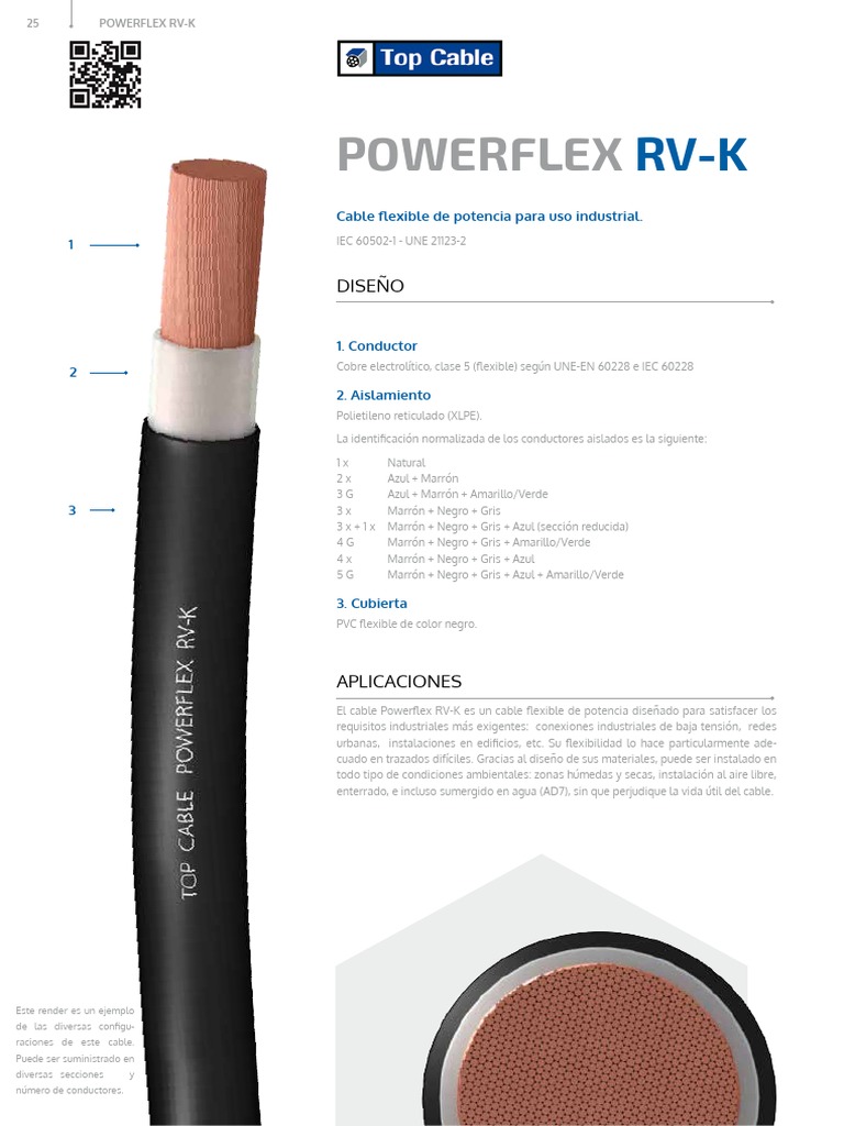Powerflex Rv-k Esp | Electricidad | Materiales