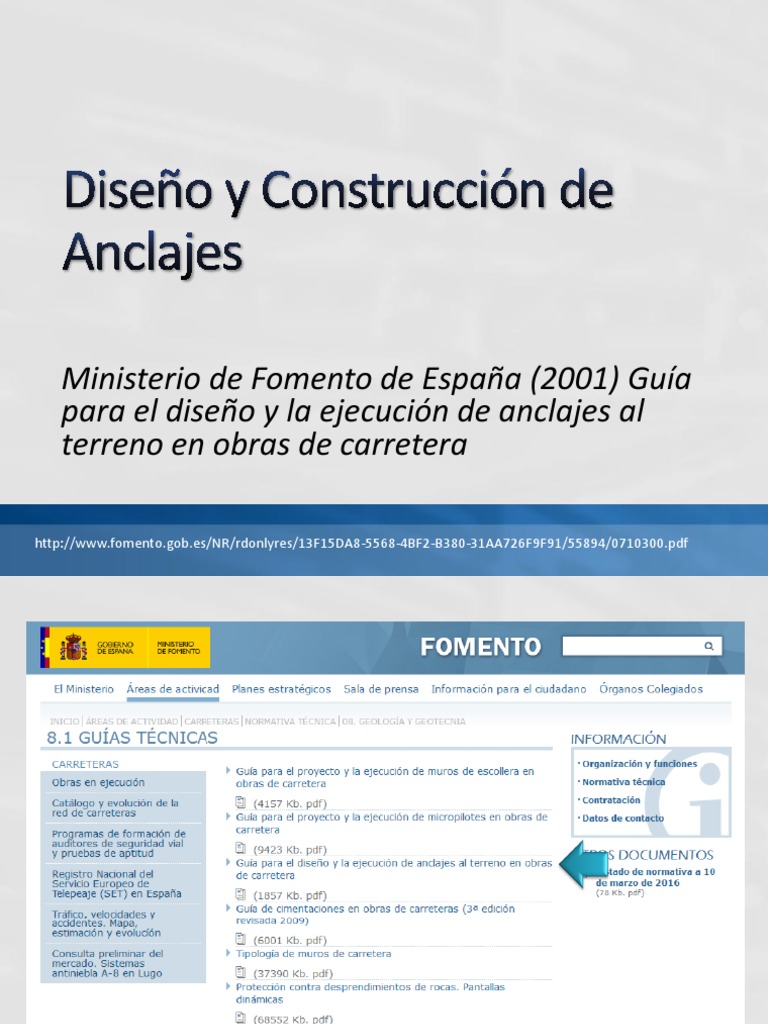 08-1 Diseño de Anclajes | PDF | Ingeniería mecánica | Naturaleza