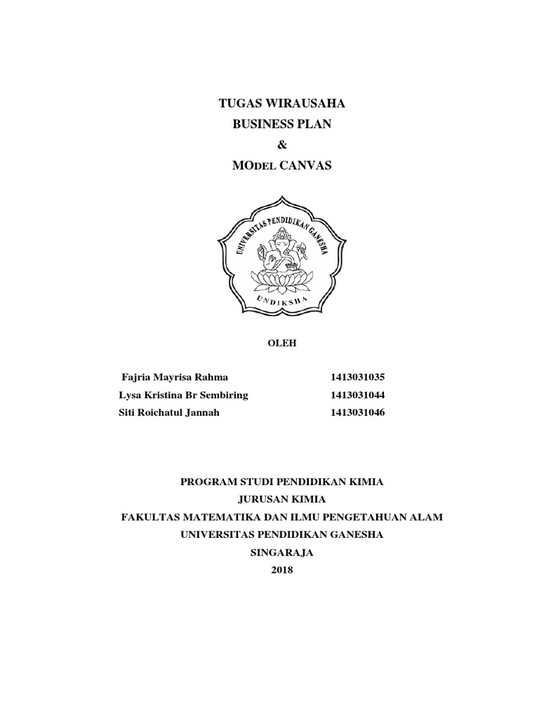 Tugas UTS Bisnis Plan Fixx From Icha | PDF