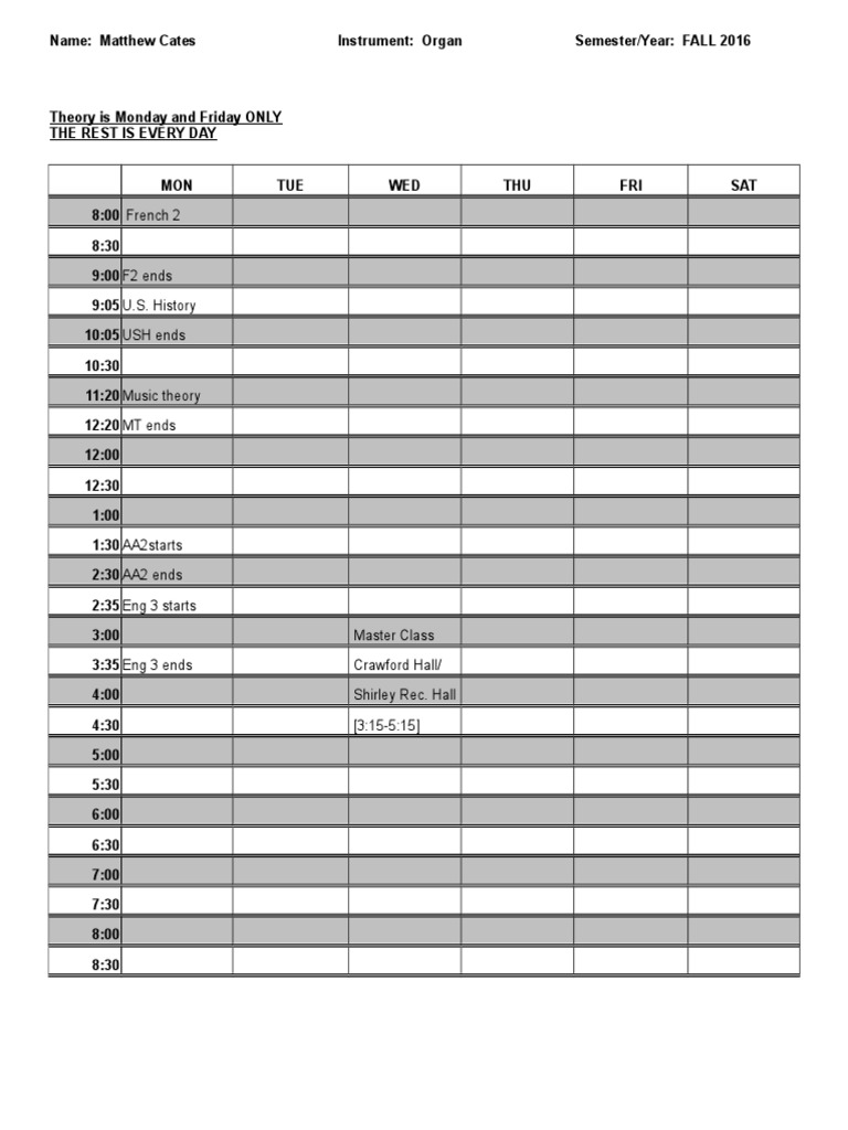 Blank Schedule F2016-1 | PDF