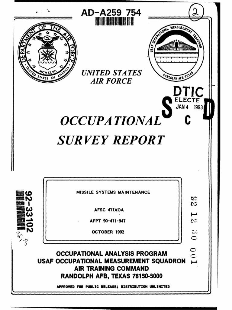 Osr Missile Systems Maintenance | PDF | United States Air Force ...