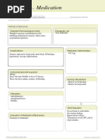 Medication - ATI Remediation Template | PDF