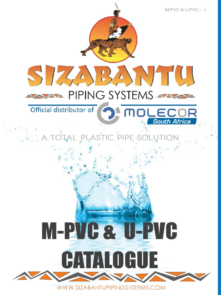 MPVC UPVC Catalogue | PDF | Pipe (Fluid Conveyance) | Polyvinyl Chloride