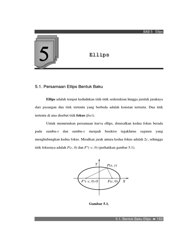 Geometri Elips PDF | PDF
