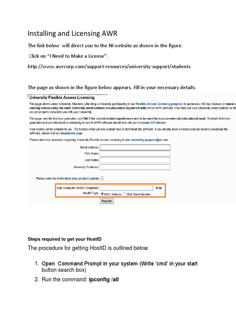 Getting Started With AWR | PDF