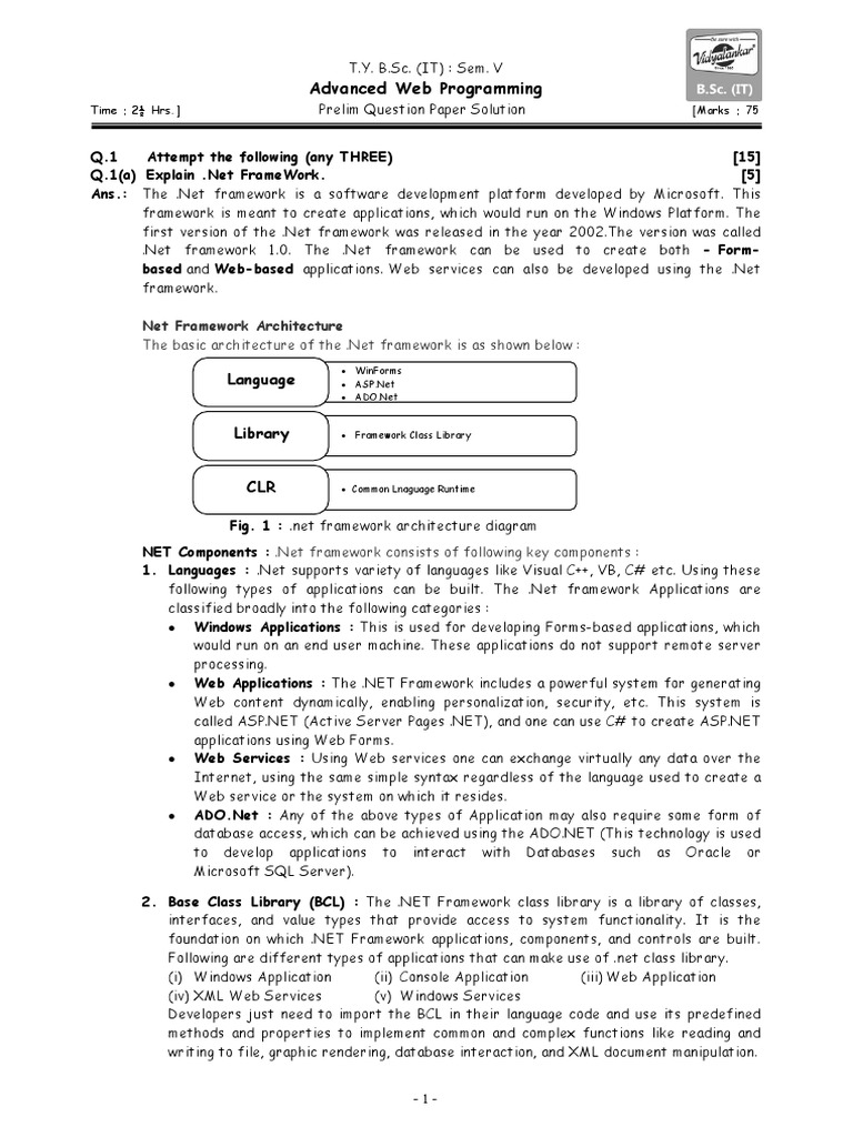 Advanced Web Programming Language Library Pdf Cookie Integer Computer Science