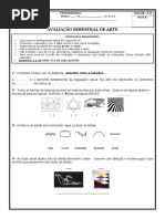 Atividades de Artes Visuais 6º Ano | PDF