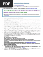 HDFC Smart EMI Terms and Conditions | PDF | Credit Card | Financial ...