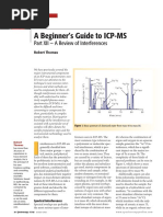 Polyatomic Interference Table for ICP-MS | PDF | Mass Spectrometry ...