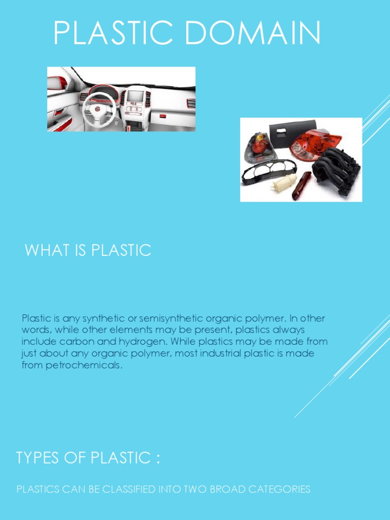 Plastic Domain | PDF | Thermoplastic | Plastic