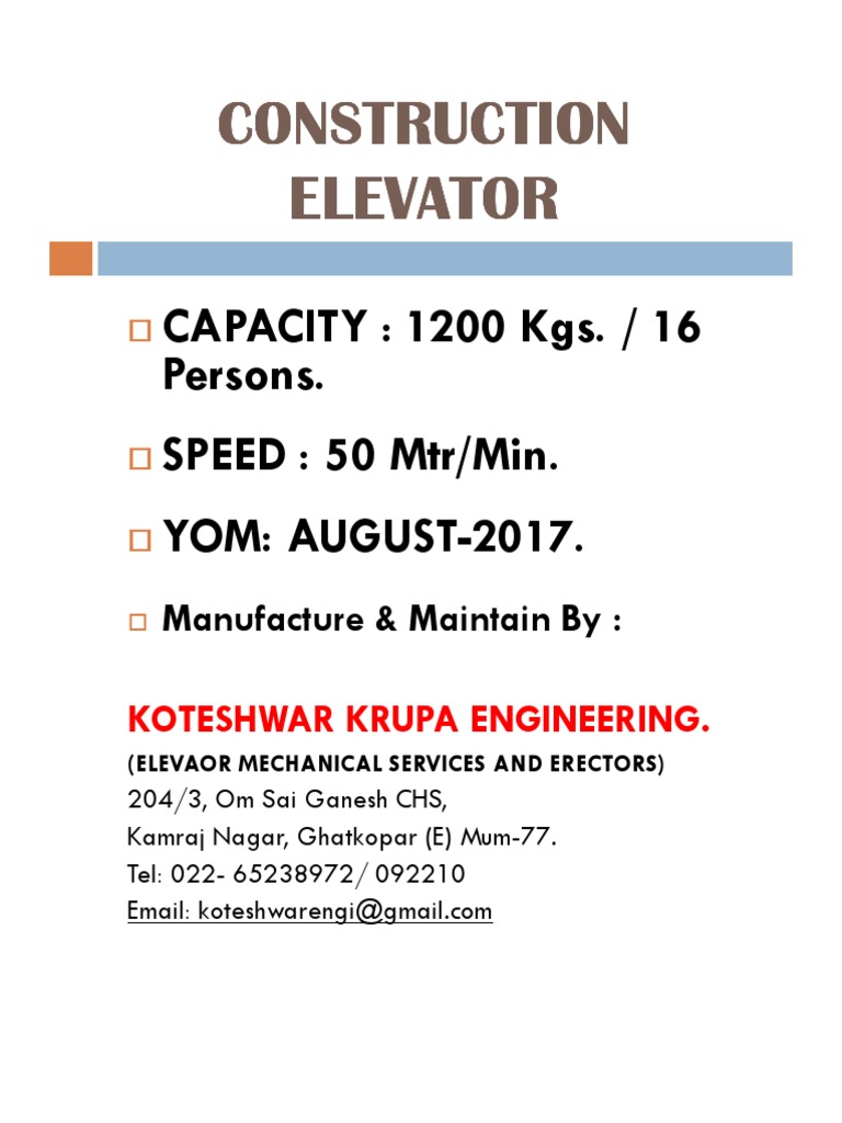 Construction Construction Construction Construction Elevator Elevator ...