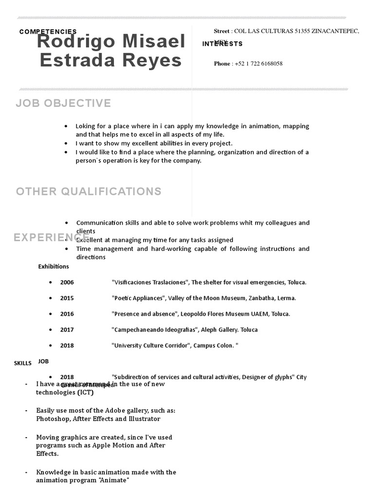 Rodrigo Misael Estrada Reyes | PDF | Adobe Illustrator | Graphics
