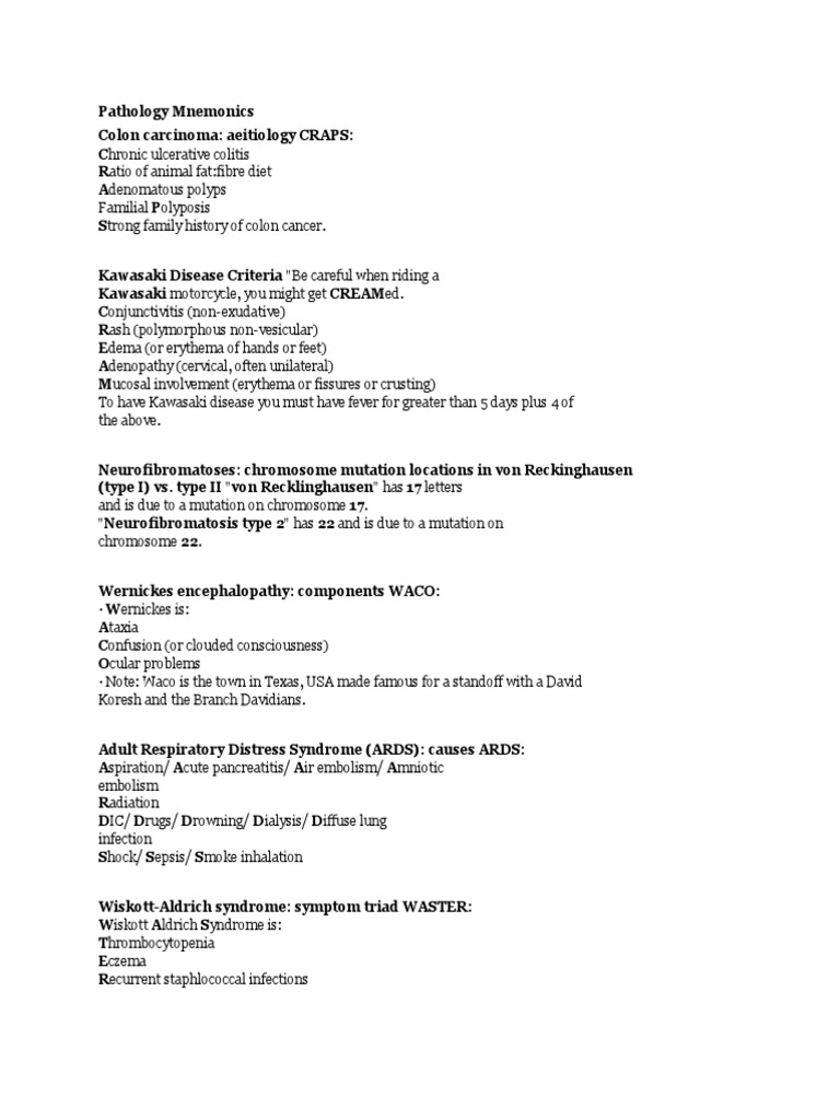 Mnemonic S | PDF | Streptococcus | Pneumonia