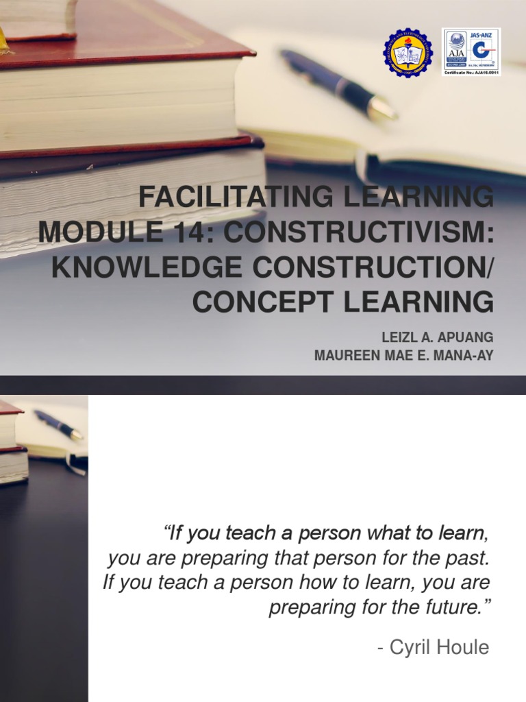 Facilitating Learning - Module 14 Constructivism | PDF | Constructivism (Philosophy Of Education ...