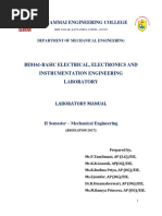 Electrical Drive - LAB-Manual | PDF | Direct Current | Rectifier