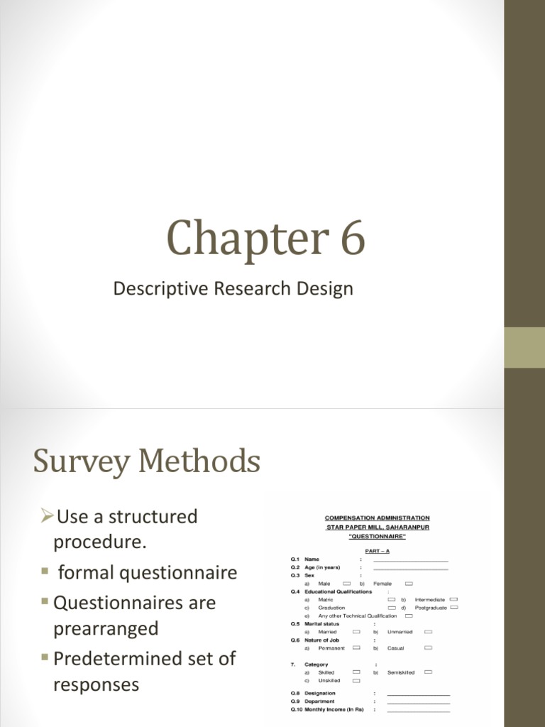 Survey Methods: Advantages & Disadvantages | PDF | Survey Methodology ...