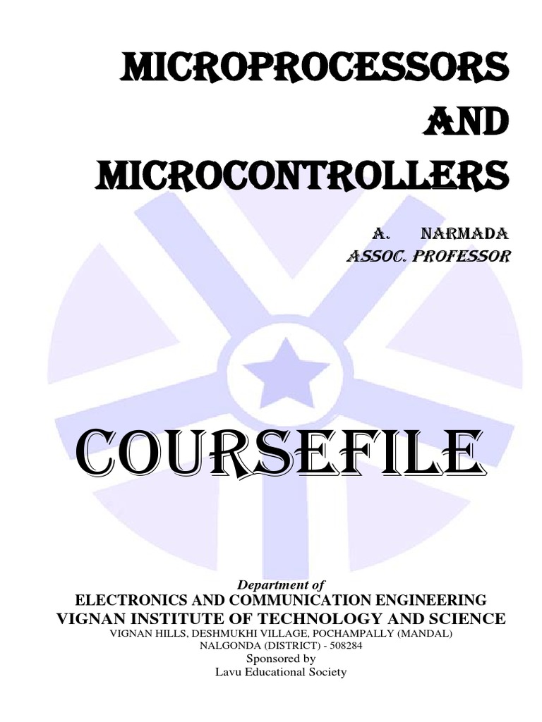 MPMC Course File | PDF | Microcontroller | Assembly Language