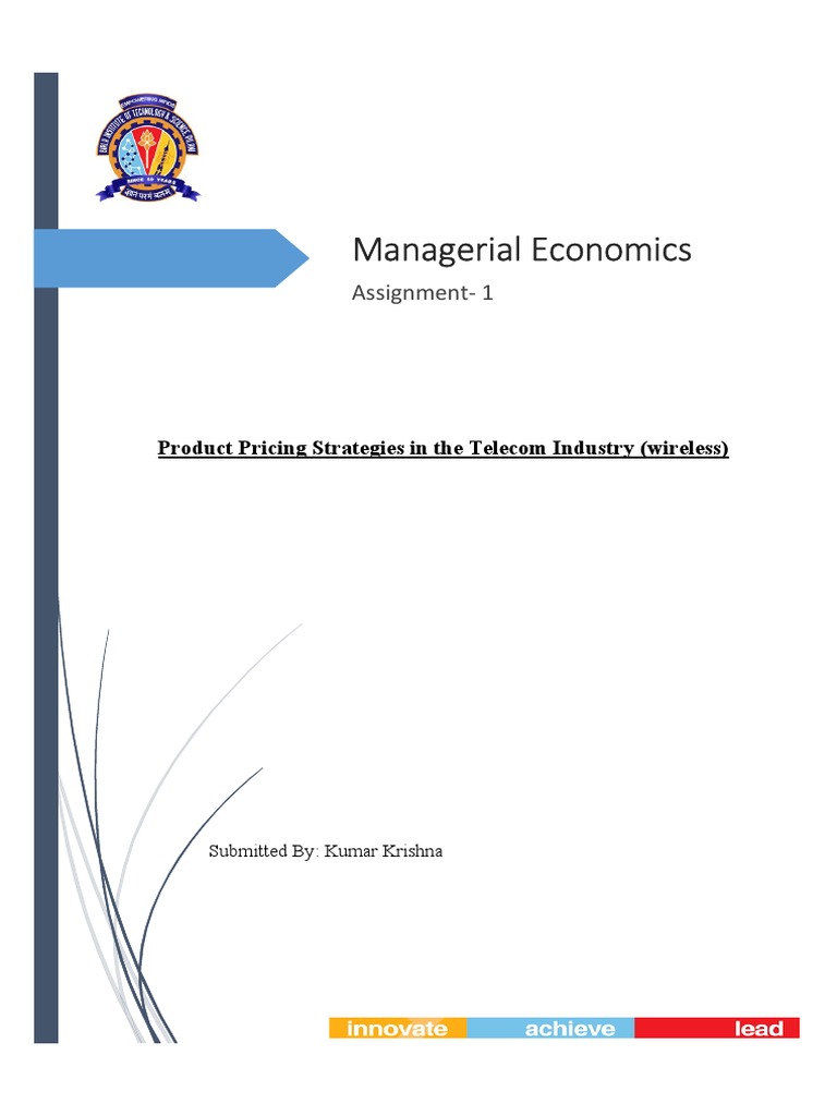 Pricing Structure of Telecom Industry | PDF | Pricing | Price ...