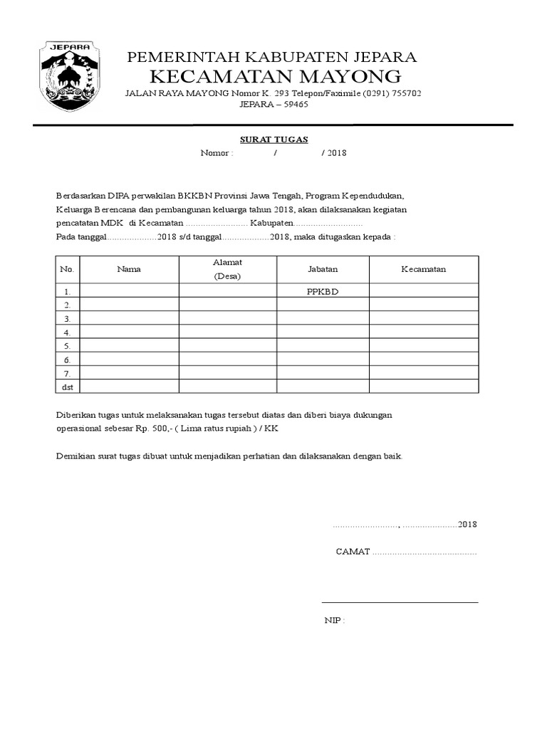 Kelengkapan SPJ Perubahan Data | PDF