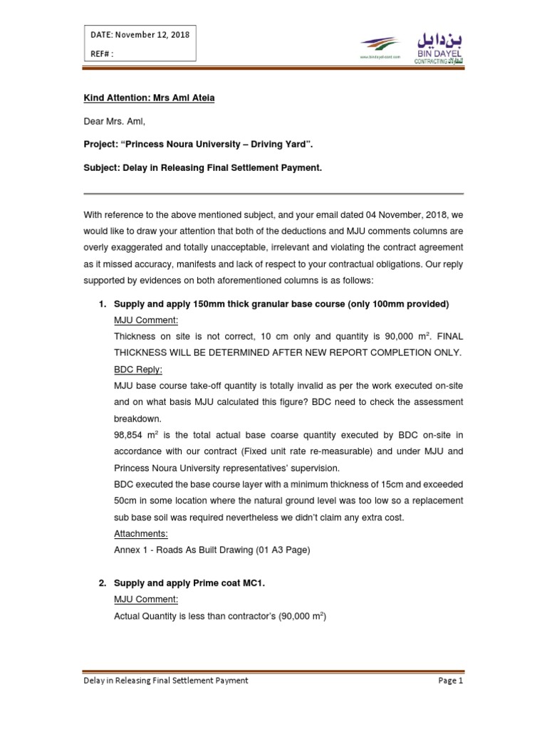 Kind Attention: Mrs Aml Ateia | PDF | Technology & Engineering
