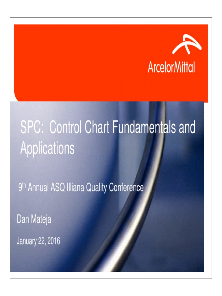 SPC: Control Chart Fundamentals and Applications Applications | PDF ...