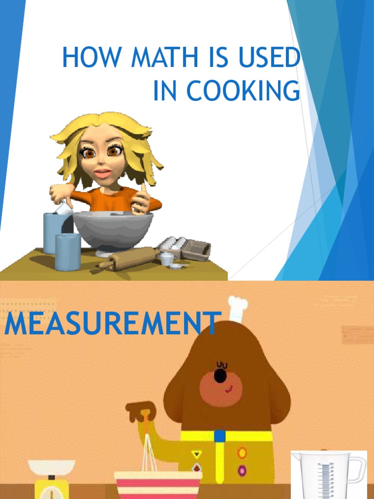 How Math Is Used in Cooking | PDF