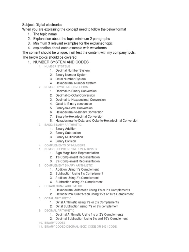 Number System and Codes | PDF | Boolean Algebra | Teaching Mathematics