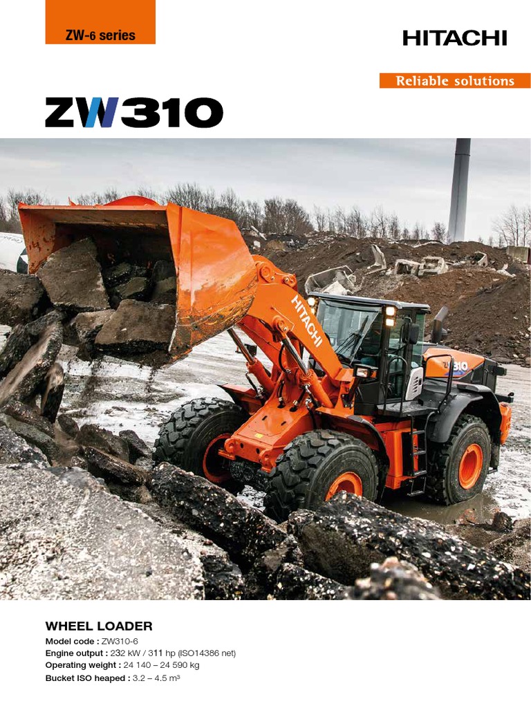 ZW-series: Wheel Loader | PDF | Automatic Transmission | Transmission ...