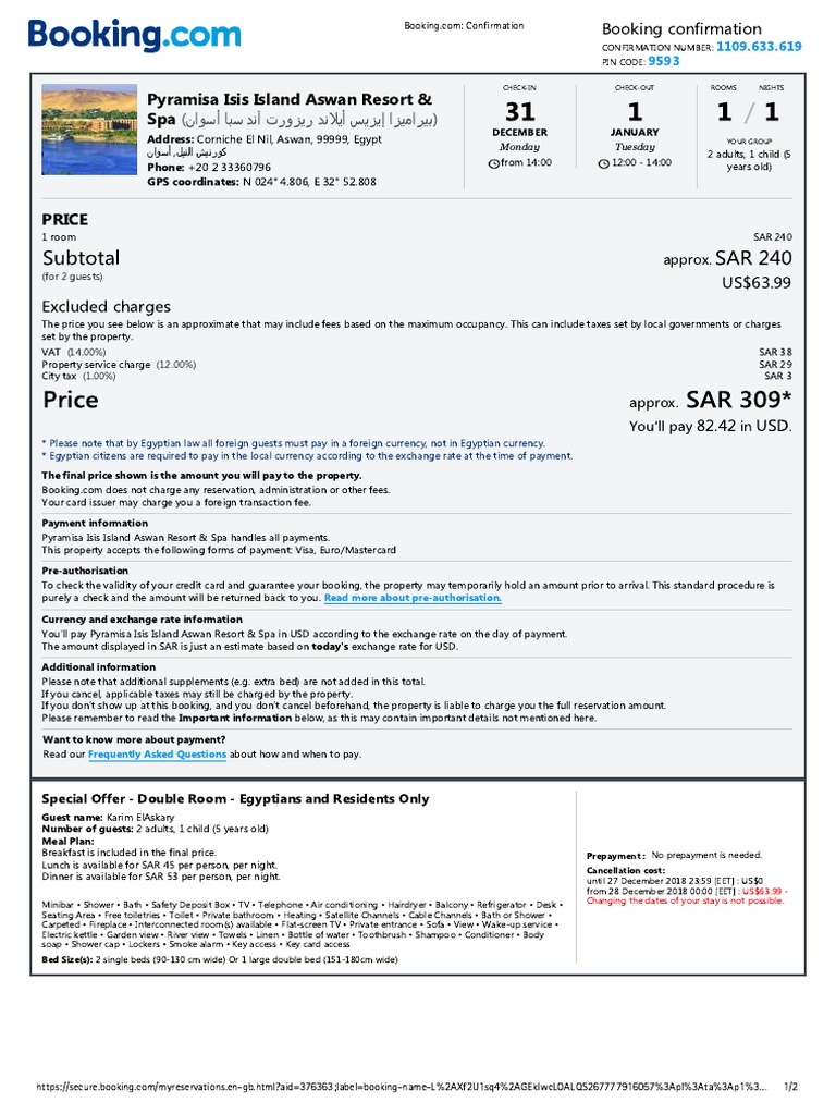 Manage Your Bookings - Booking | PDF