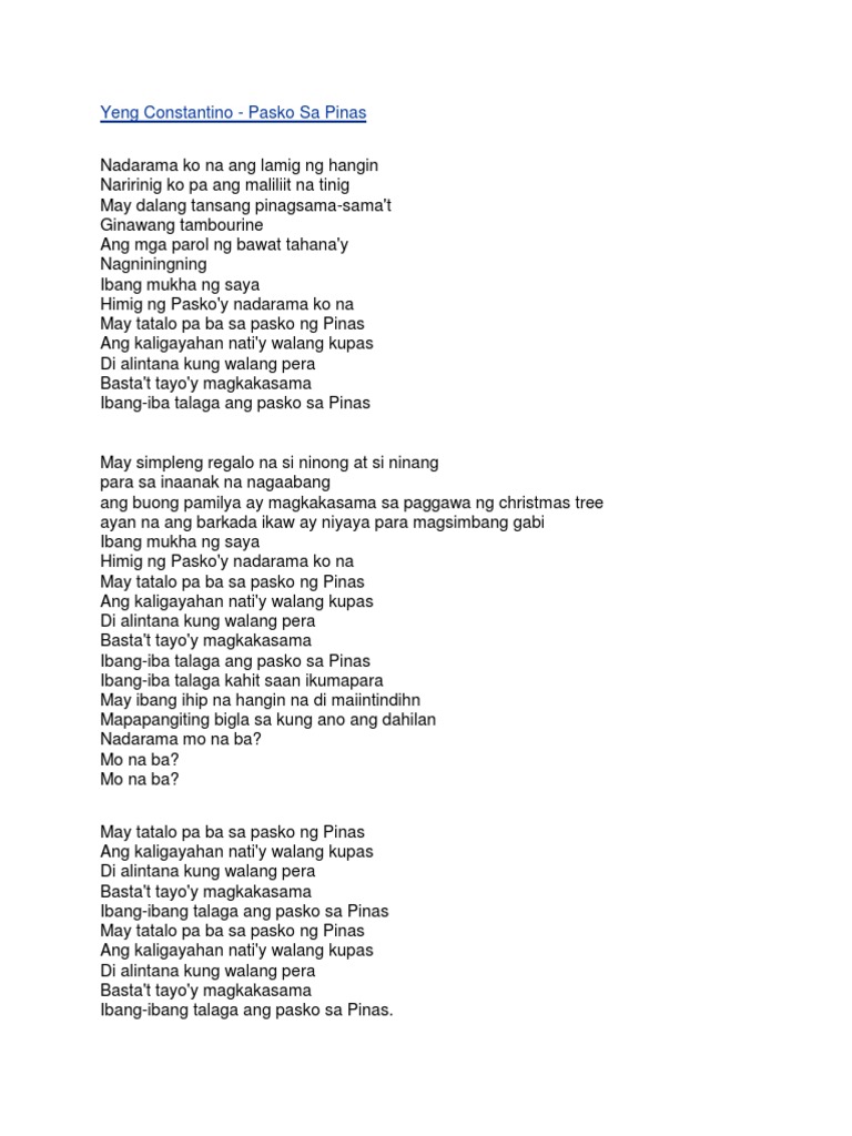 Yeng Constantino | PDF