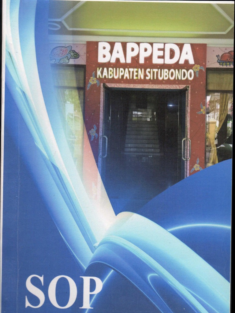 Sop Bappeda Tahun 2018 | PDF