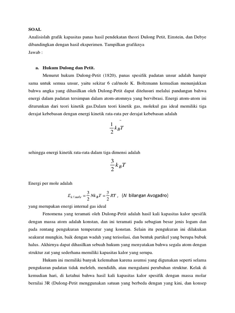 Fisika Statistik | PDF