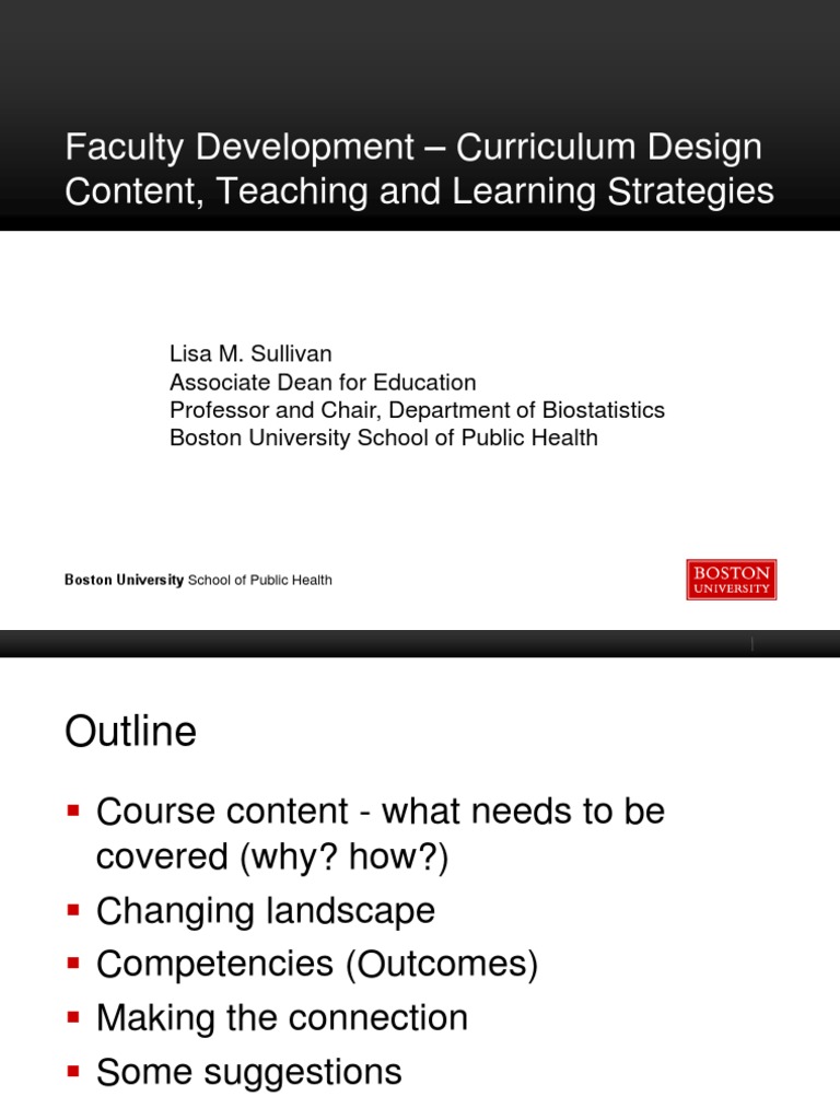 Faculty Development Curriculum Design | PDF | Millennials | Learning