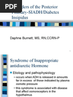 ADH Disorders: DI and SIADH Overview | PDF | Hyperthyroidism | Adrenal ...