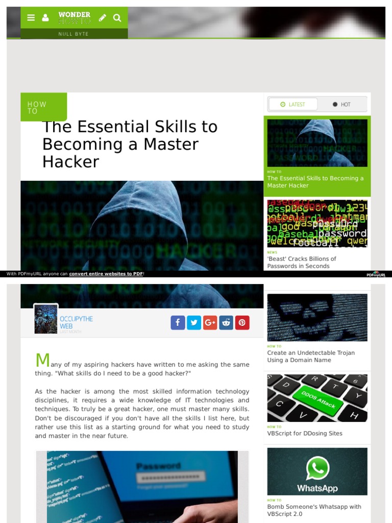 HTTP Null-Byte Wonderhowto Com How-To Essential-Skills-Becoming-Master-Hacker-0154509 | PDF ...