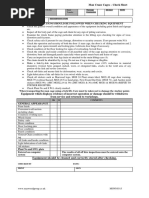 Daily Stacker Inspection Checklist | PDF | Technology & Engineering