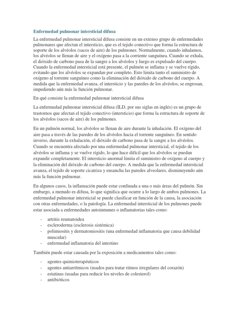 Resumen EPIR | PDF | Pulmón | Neumonía