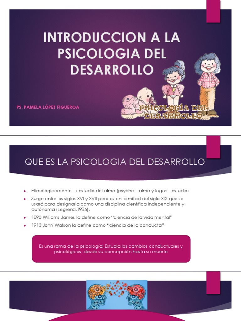 Introduccion a La Psicologia Del Desarrollo | Psicoanálisis | Sicología y ciencia cognitiva ...