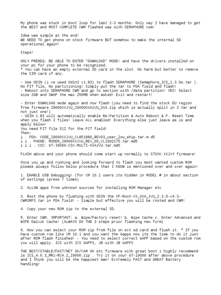 Boot Loop Pdf Booting System Software
