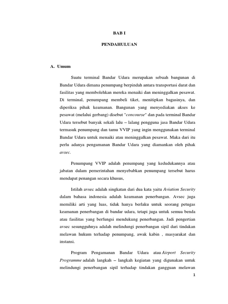 Peran Avsec Dalam Pengamanan VVIP Dan VIP | PDF | Bisnis