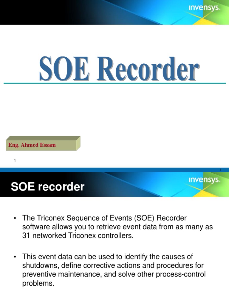 Part#10 Tristation SOE | PDF | Data Buffer | Computer File
