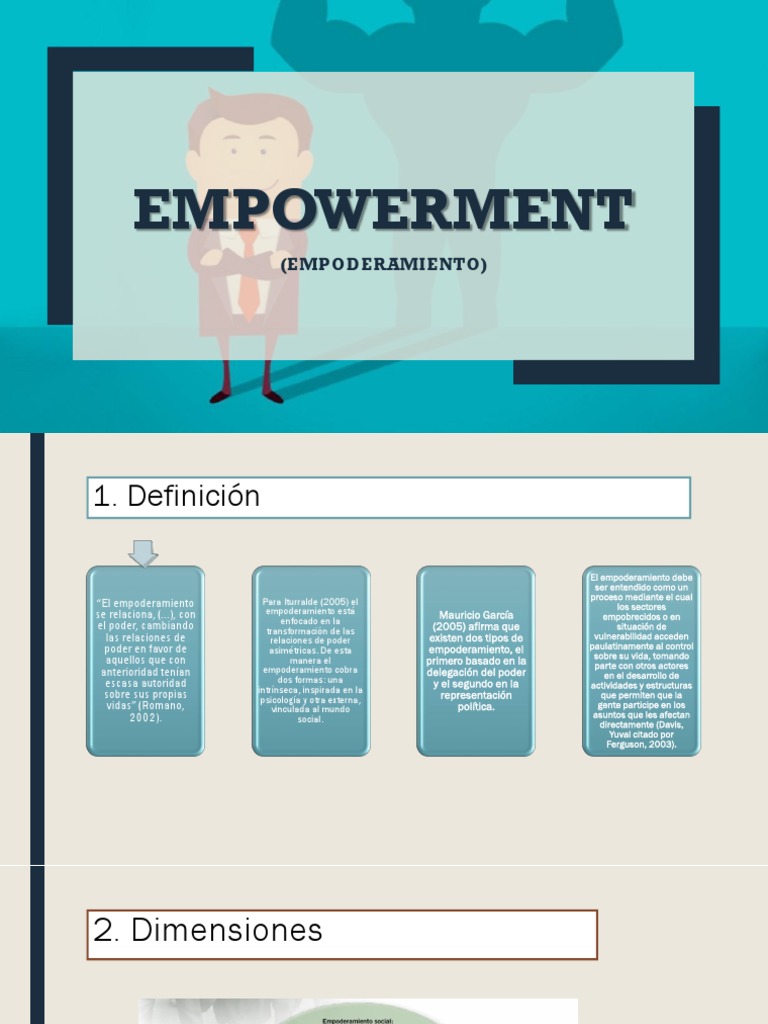 Empoderamiento: Poder y Liderazgo | PDF | Empoderamiento | Liderazgo