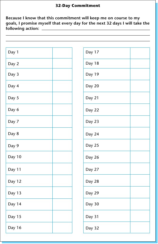 32day Commitment | PDF