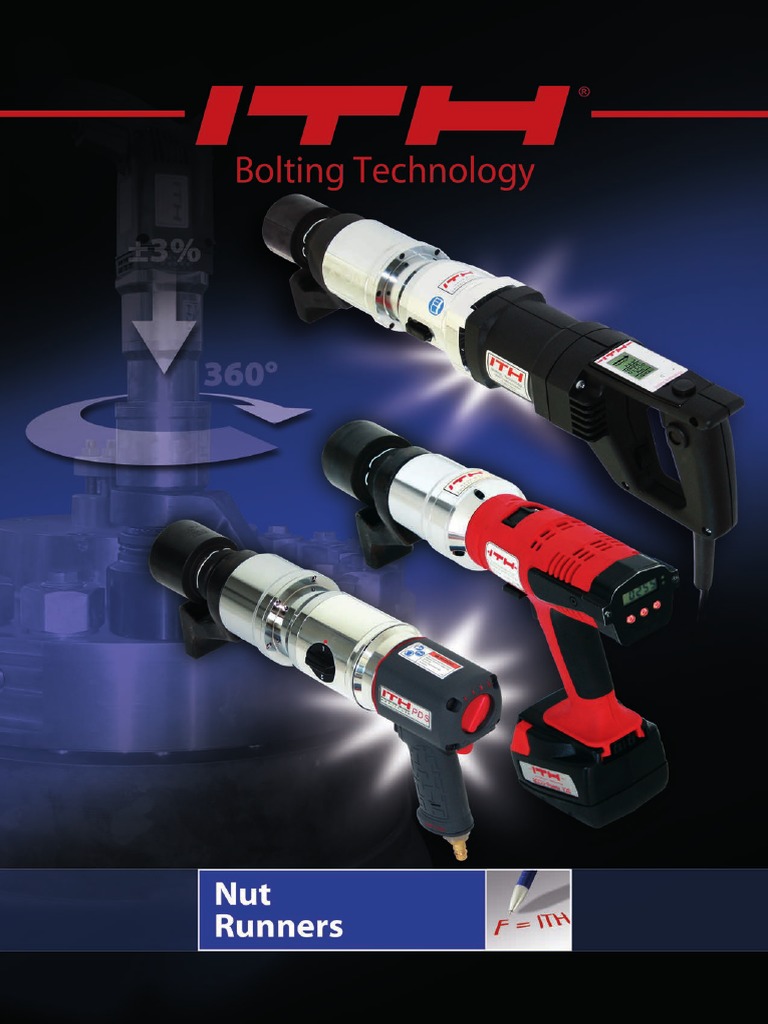 ITH Nut Runners Types and Features | PDF | Mechanical Engineering ...