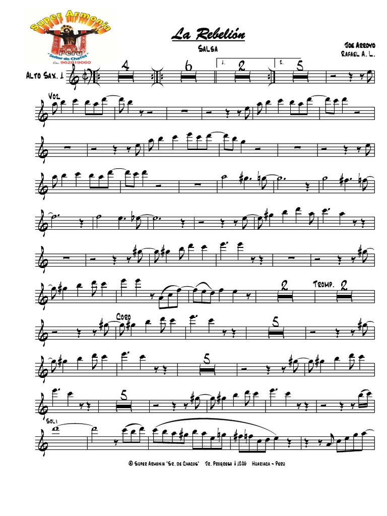 La Rebelion Joe Arroyo PDF | PDF