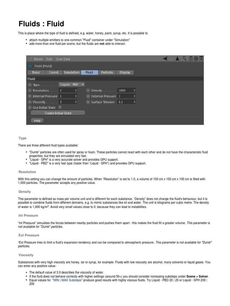 RFC4D - Fluids | PDF | Pressure | Density