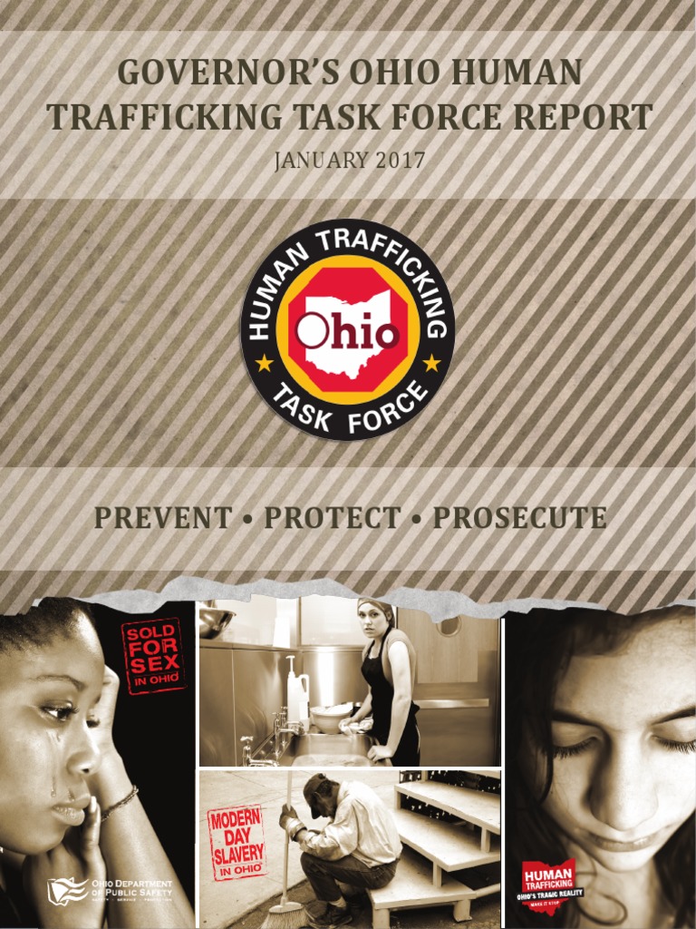 Ohio Human Trafficking Taskforce Report 0117 | PDF | Human Trafficking ...
